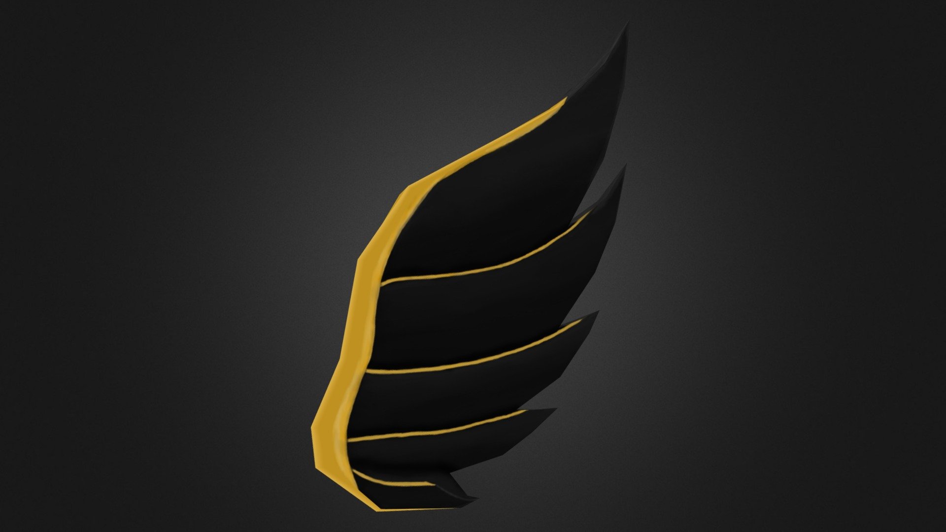 Wing Shield Hand-Painted - 3D model by iLoveYourFace [a30917d] - Sketchfab