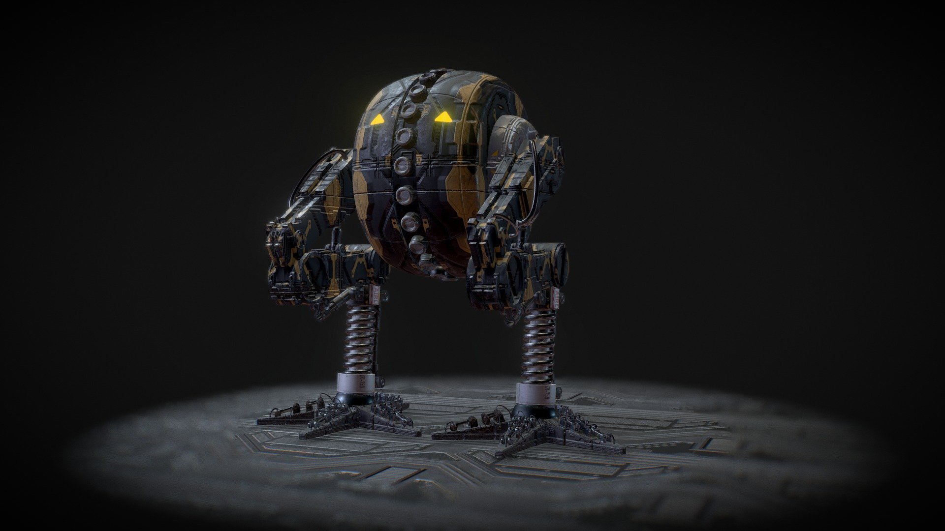 MECHA BOT Z234-56 BY Oscar creativo - Buy Royalty Free 3D model by ...
