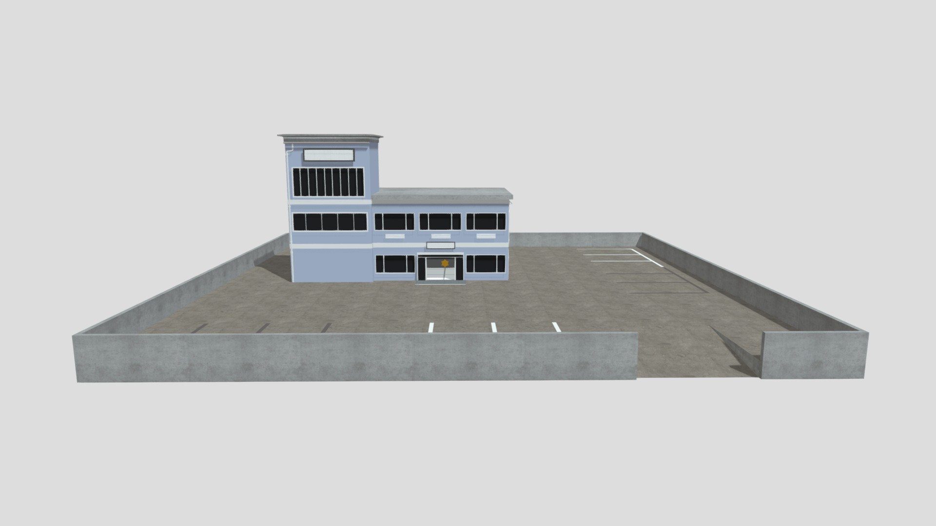 indian bike driving 3d police station - Download Free 3D model by ...