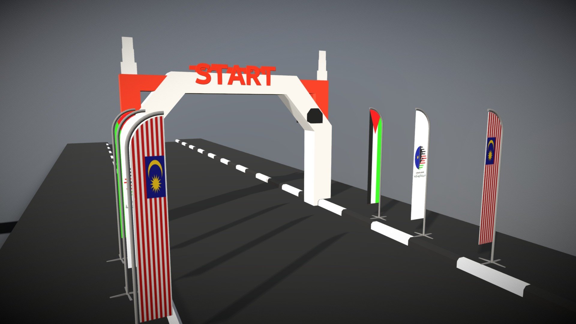 marthon - 3D model by Mashareq (@mashareq2022) [a309eaa] - Sketchfab