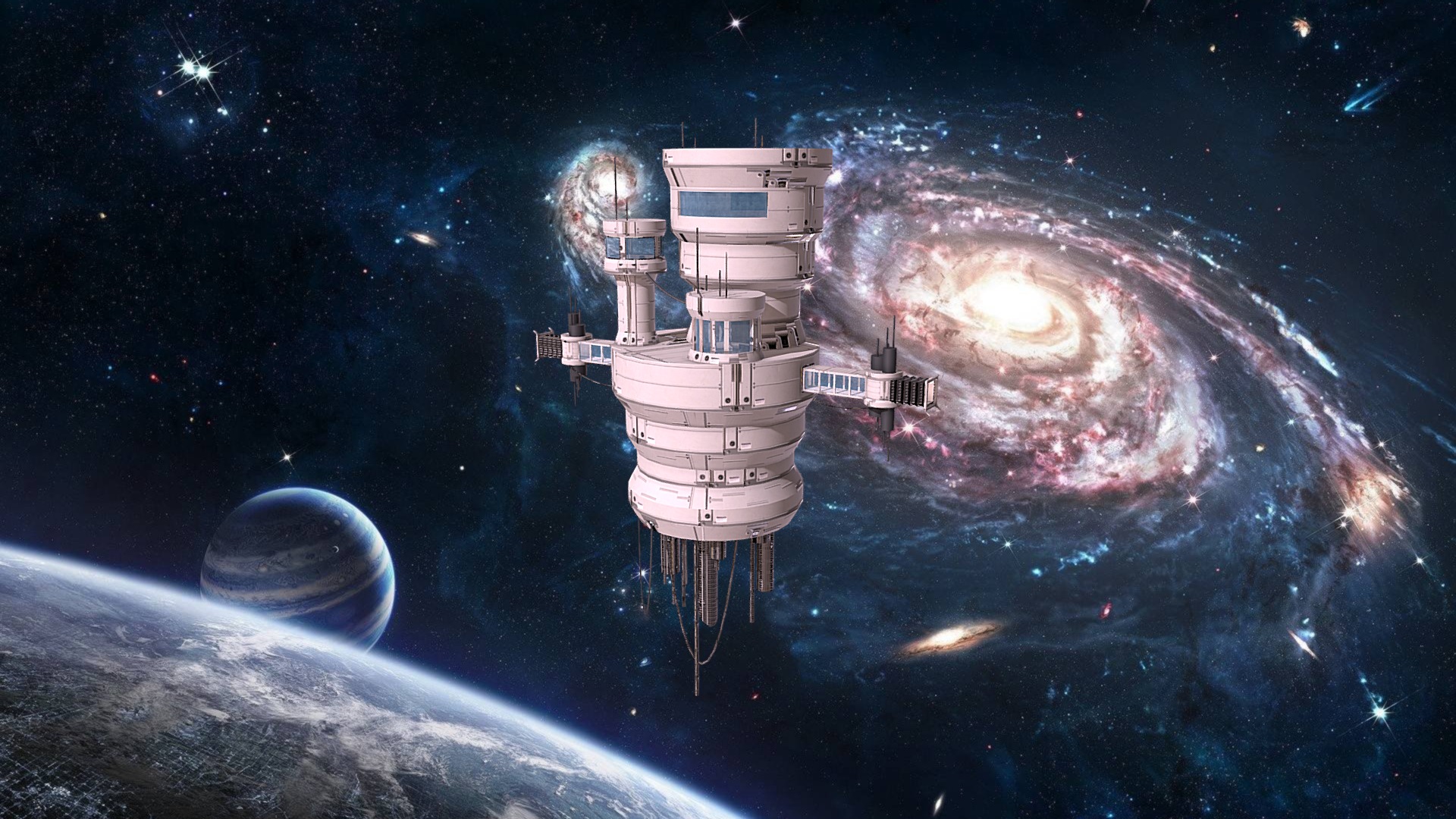 RetroGrade Station - Download Free 3D model by TysonGersh [a30a3e5 ...