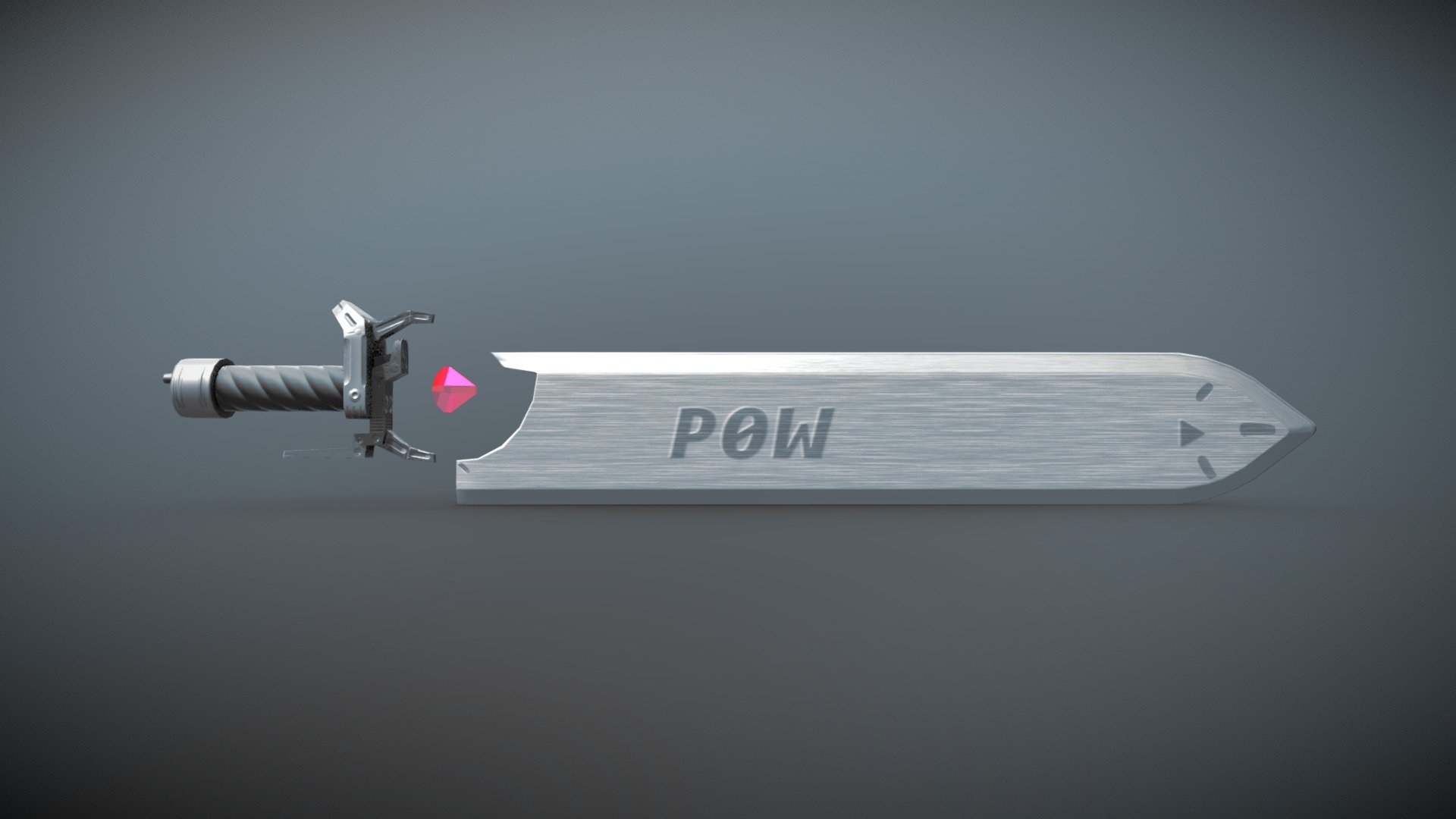 Zero-Gravity Sword - 3D model by RlyBigKitty [a30a8cf] - Sketchfab