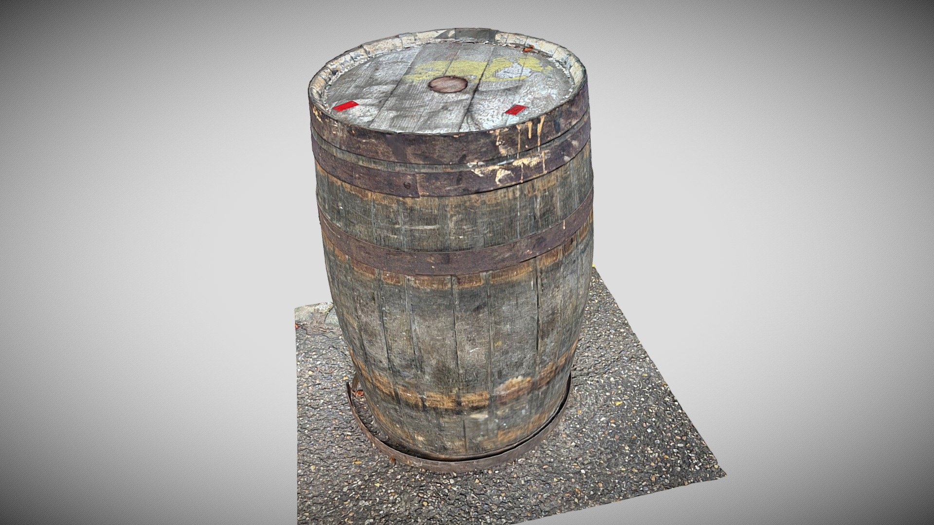 Meta-verse wooden barrel photogrammetry - Buy Royalty Free 3D model by ...
