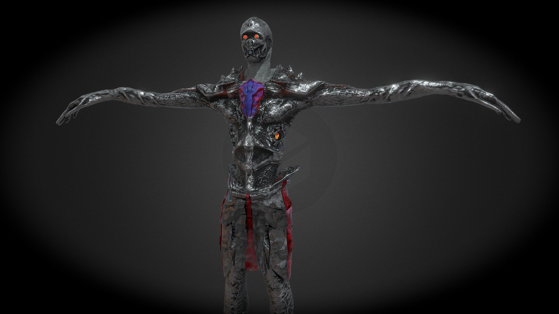 UE4 rig and Texture. (cyborg pack) - Buy Royalty Free 3D model by ...