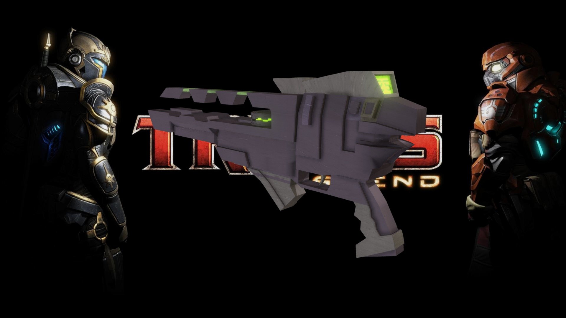 Tribes Ascend Spinfusor - 3D model by PlattIntroTo3d [a30d94c] - Sketchfab