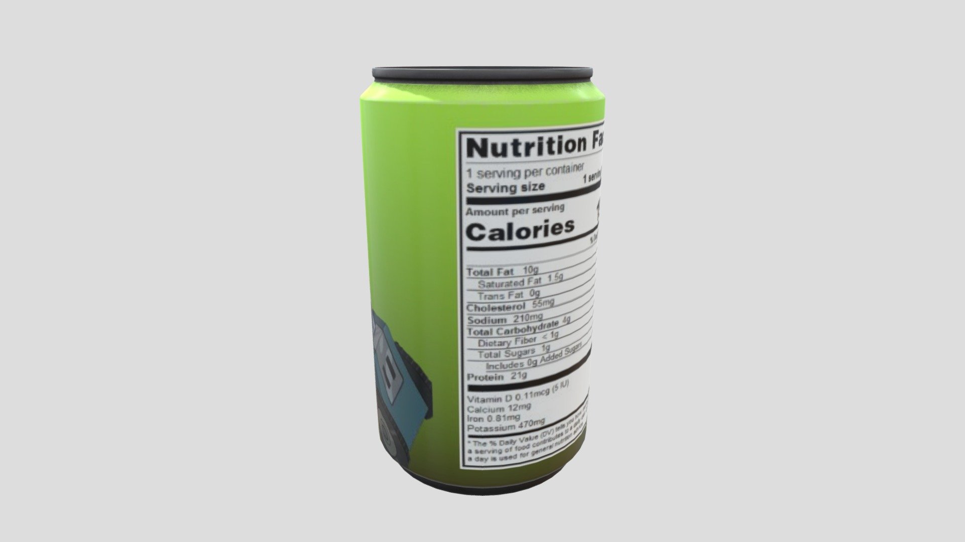 Rick and Morty themed soda can - 3D model by WilliamGardner [a30e4ef ...