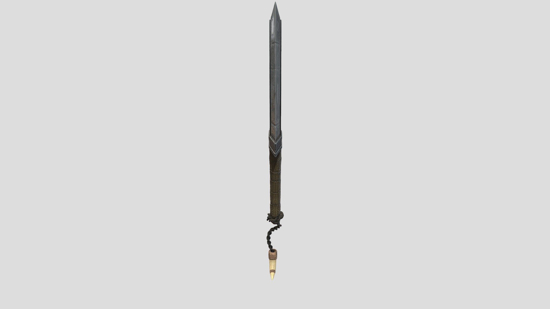 Stylized orc sword - 3D model by Squaris [a30e577] - Sketchfab