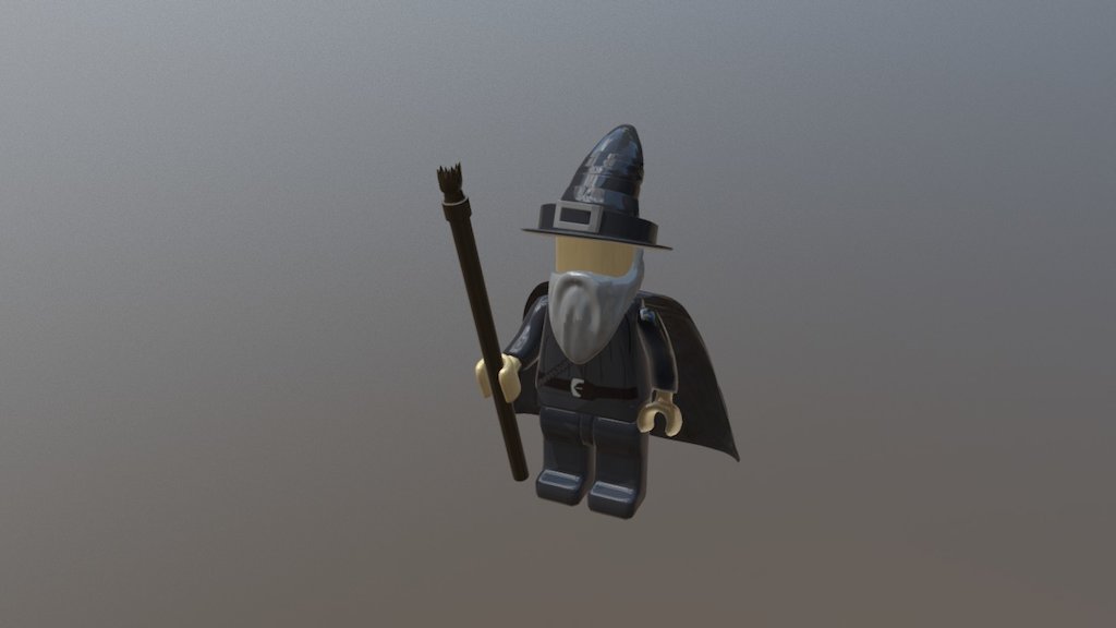 Gandalf The Grey - 3D model by Jokey50 [a30fb44] - Sketchfab