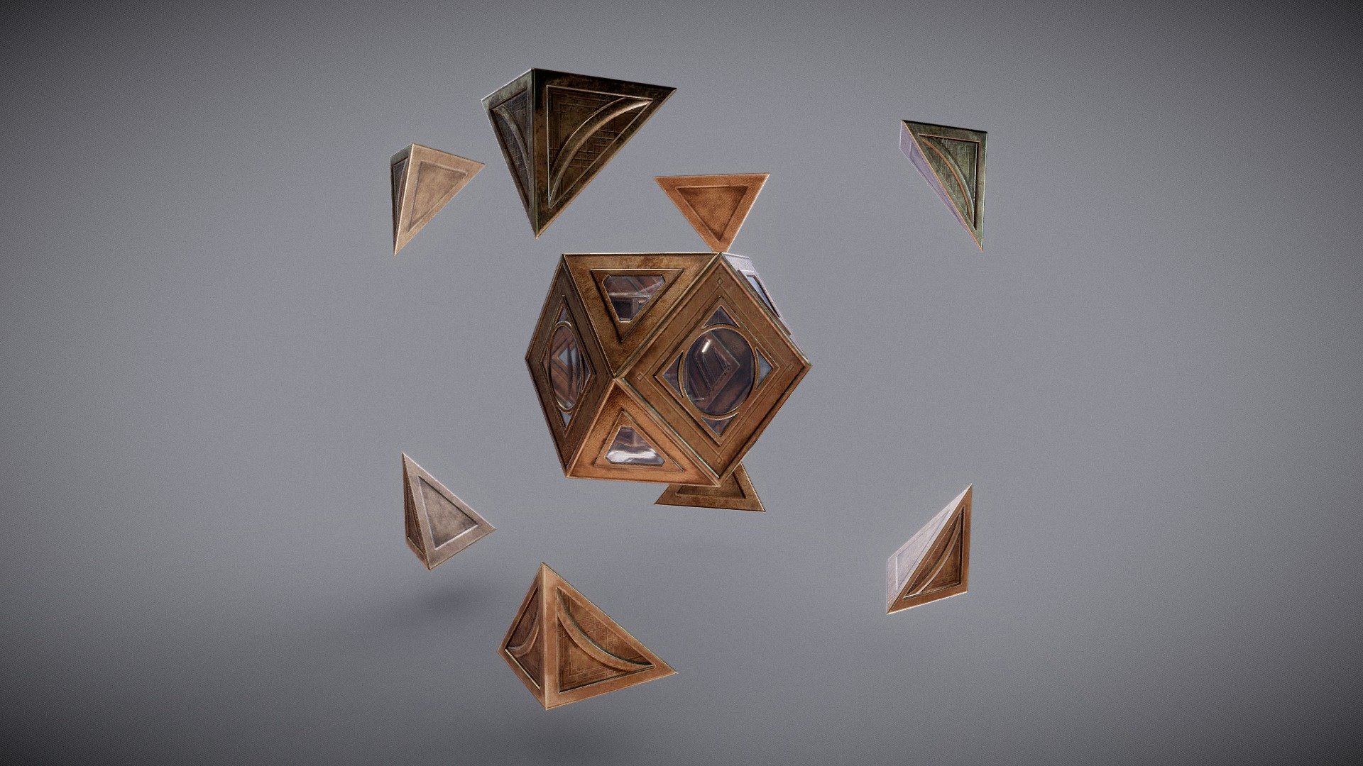 Jedi Holocron - Download Free 3D model by Decronn [a312007] - Sketchfab