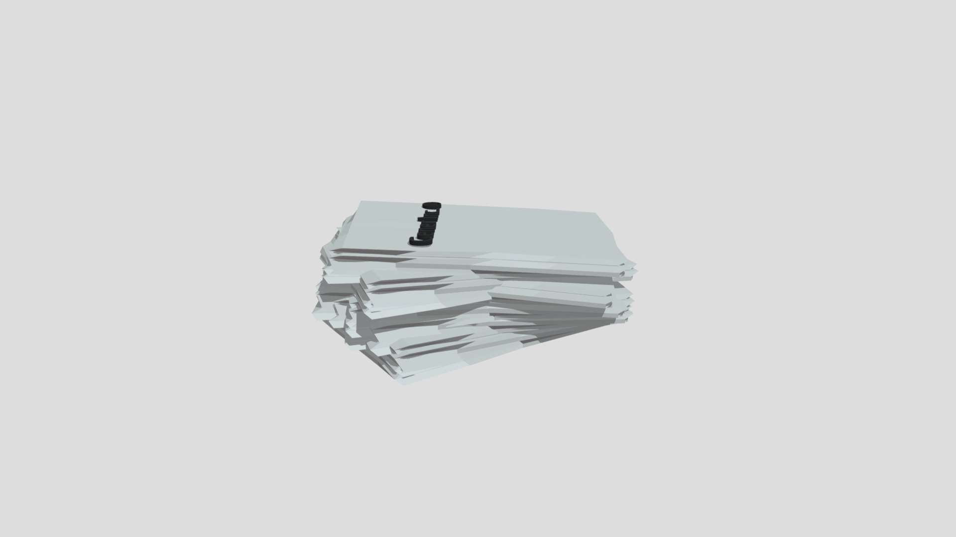 Papers - Download Free 3D model by hah50 [a3124de] - Sketchfab