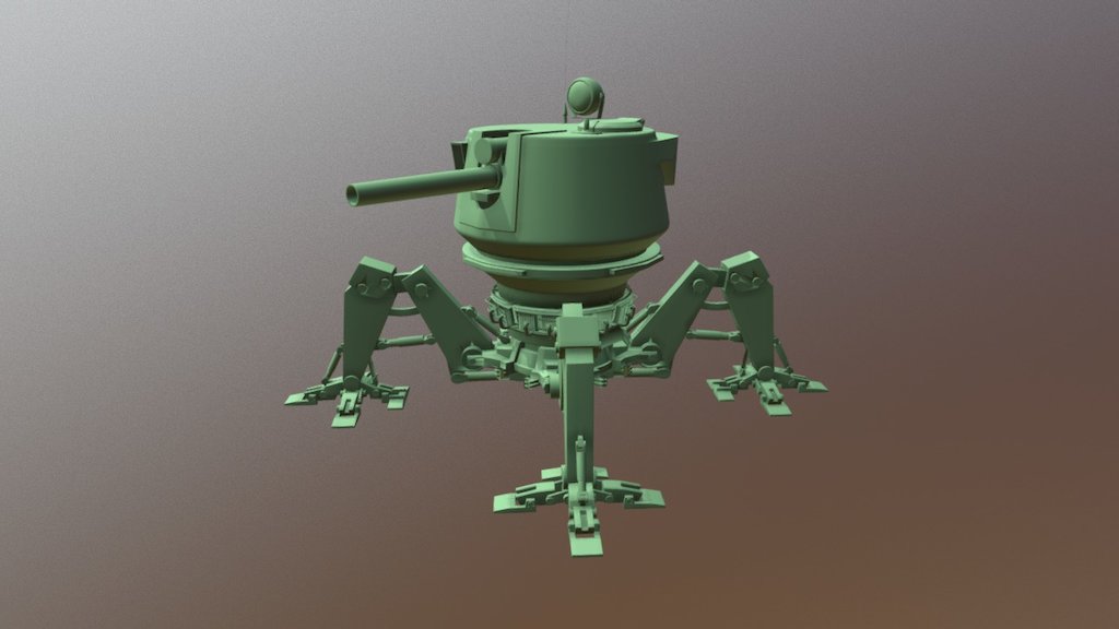 MechaTank_WIP - 3D model by Martin Burnod (@martin_burnod) [a313182 ...