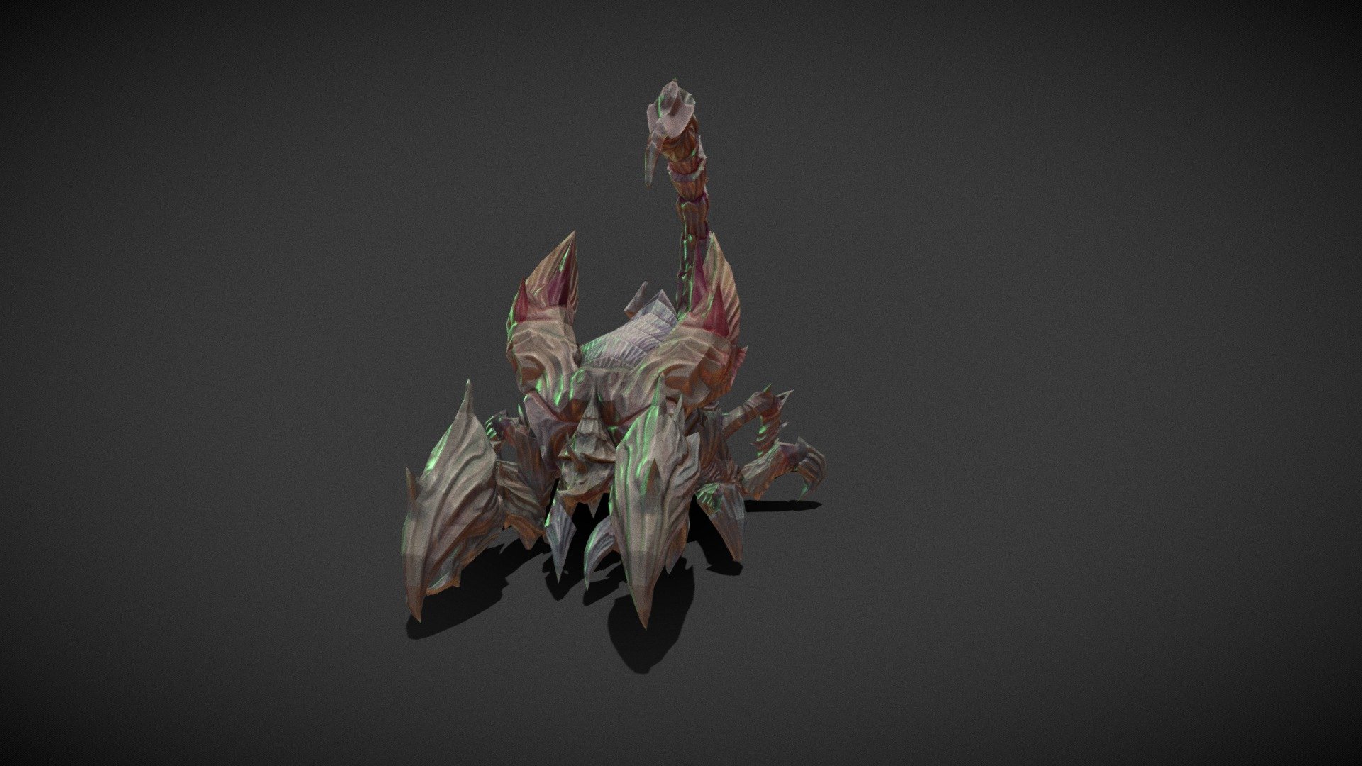 Scorpion01 - 3D model by pixel32studio [a3144a0] - Sketchfab