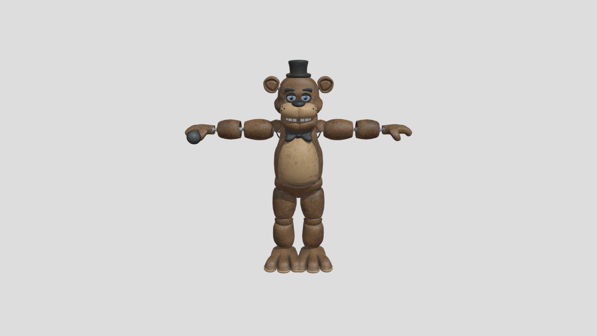 Five Nights At Freddys - Freddy Fazbear - 3D model by videogamemodels ...
