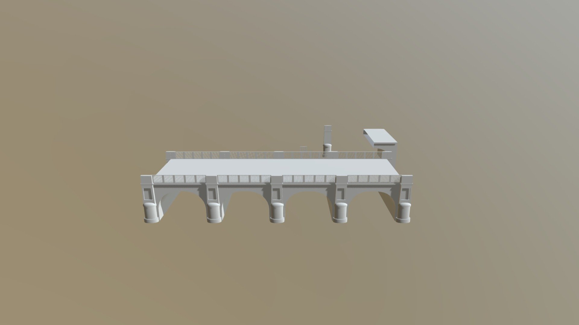 Beautiful Bridge - 3D model by sarahmichaelll [a314e86] - Sketchfab