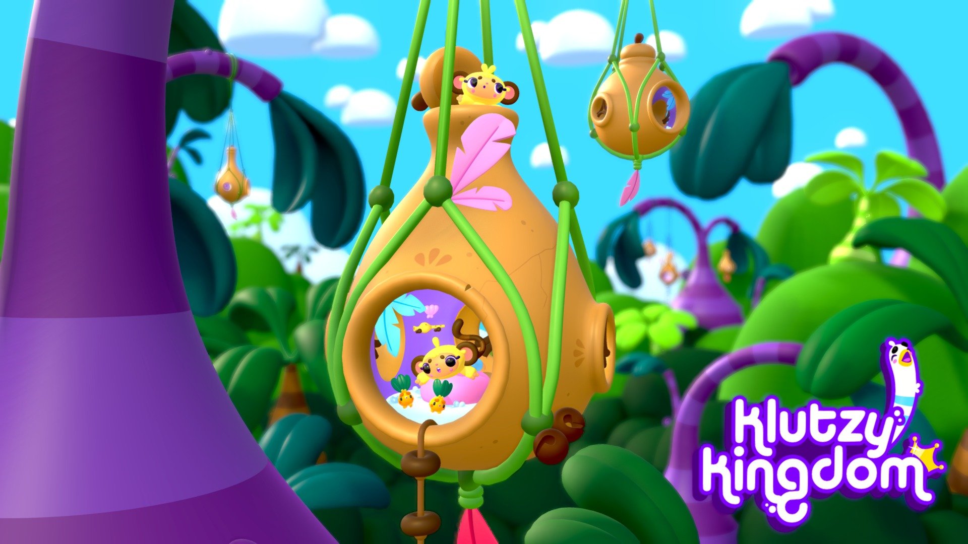 Klutzy Kingdom - Monkey treehouse! - 3D model by L3X [a3150b2] - Sketchfab