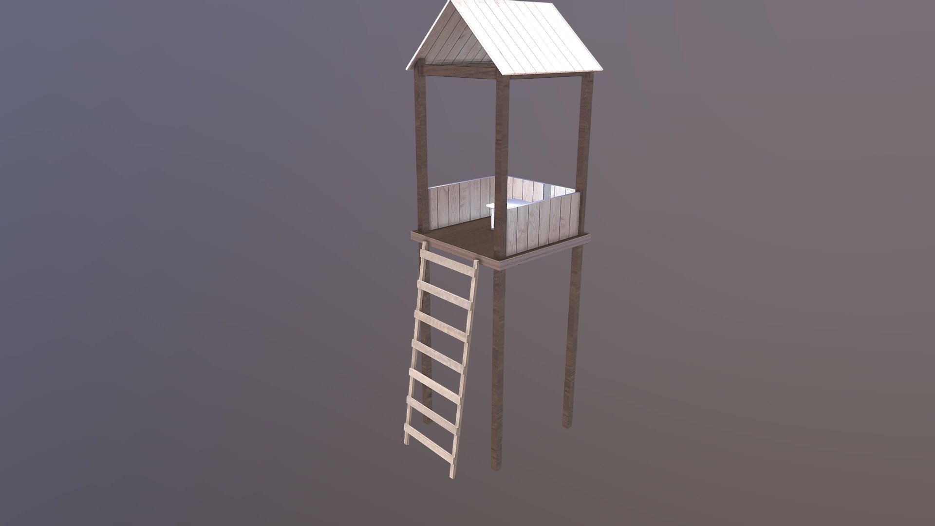 Beach tower - Download Free 3D model by 3deshnik28 [a315cce] - Sketchfab