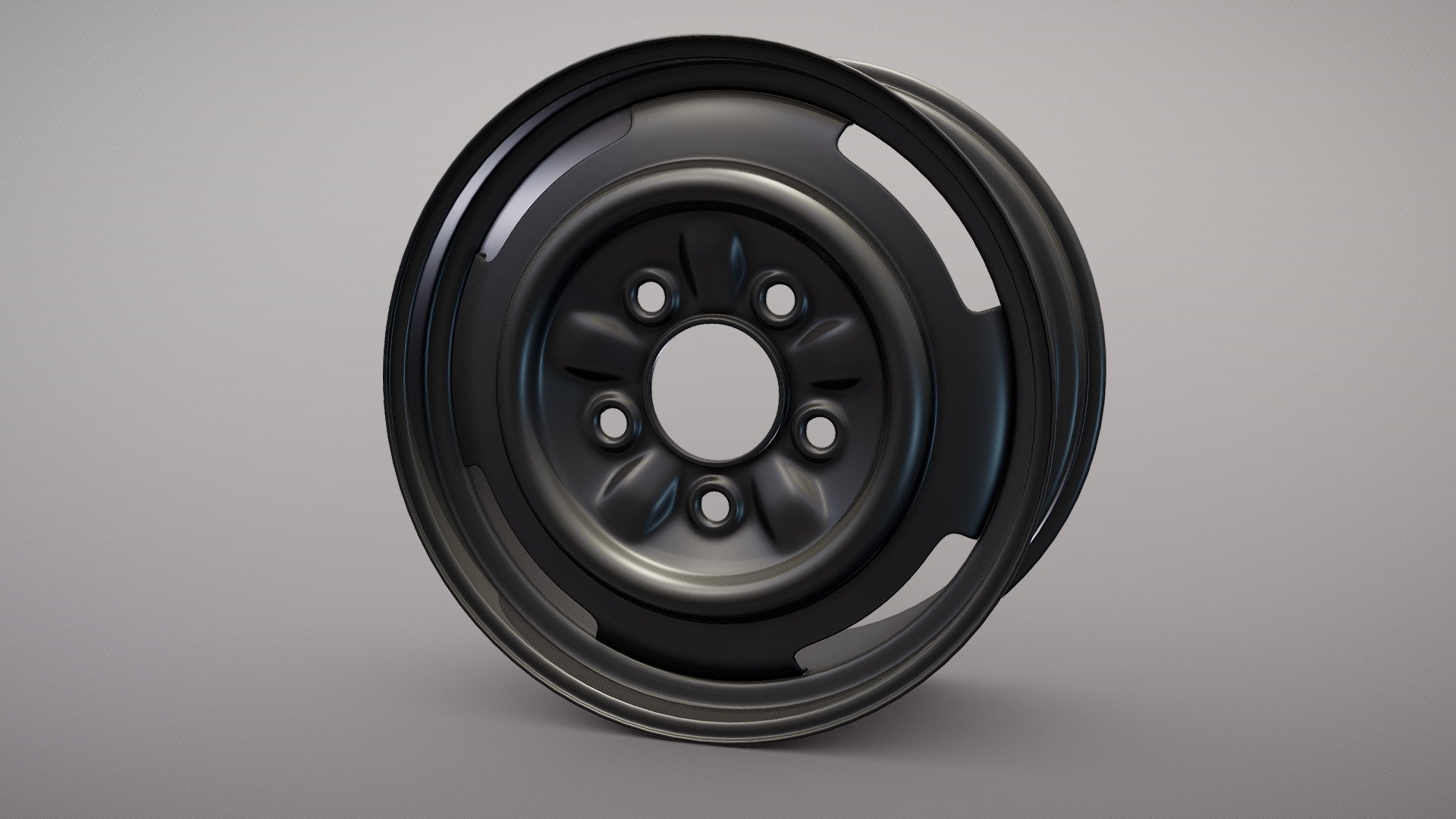 Steel Car Wheel - Buy Royalty Free 3D model by romullus [a315f39 ...