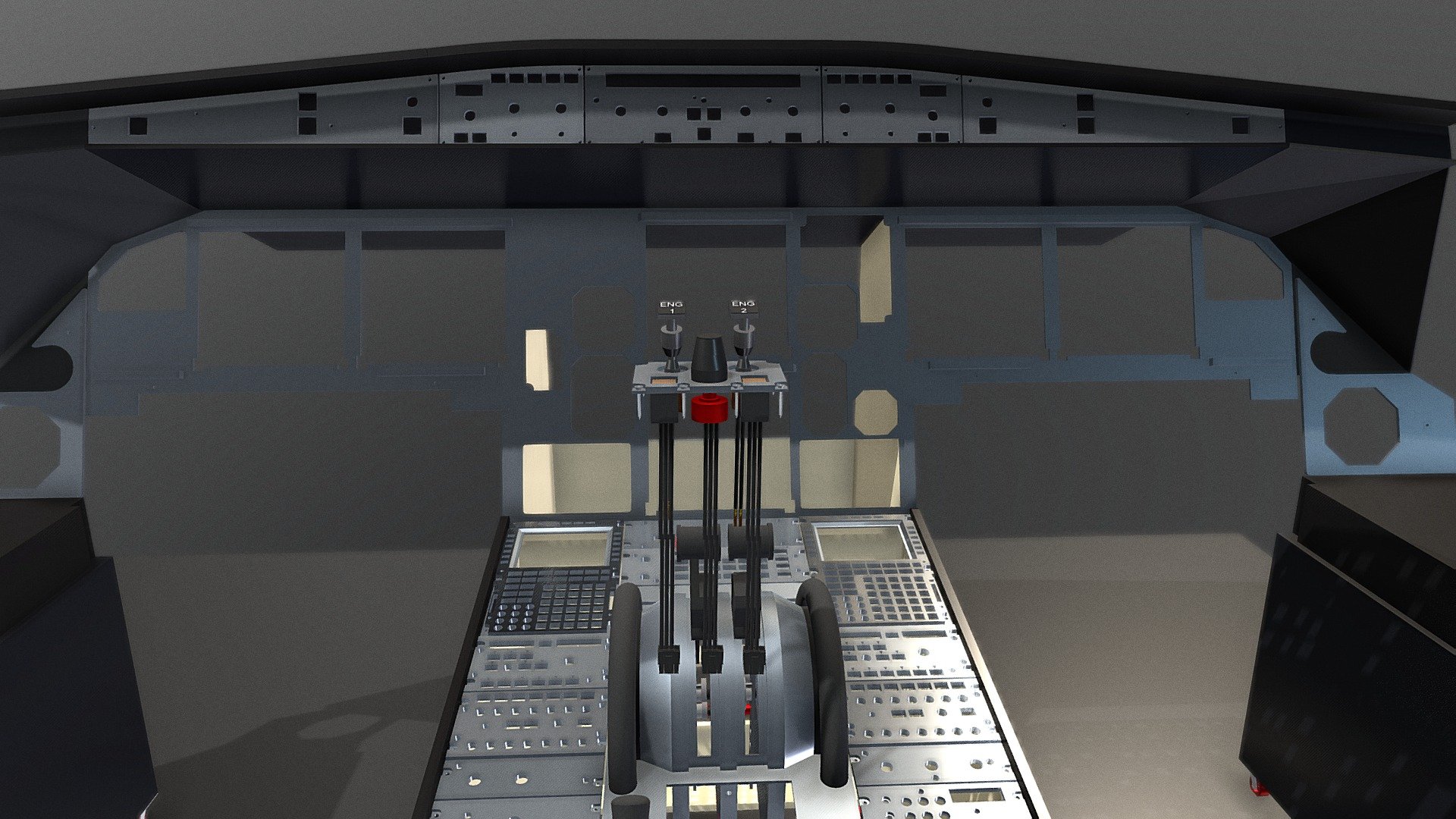A320 Part Cockpit - Download Free 3D model by CloudHubOmniTeam ...