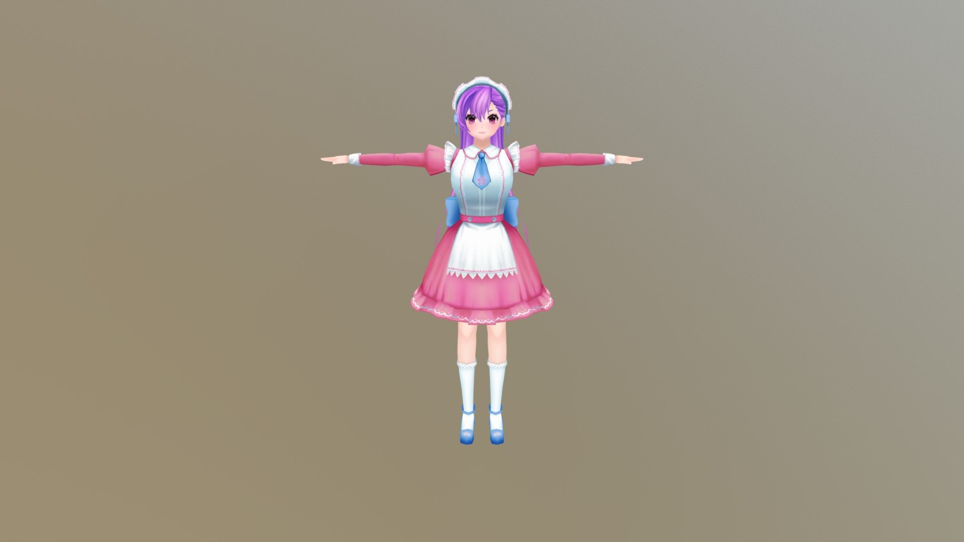 Girl2 1 - 3D model by thebome [a31c51b] - Sketchfab