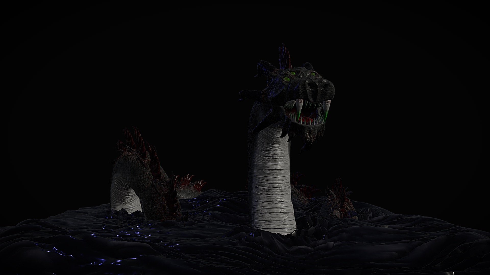 Midgard Serpent - 3D model by Zarnaki [a31d97d] - Sketchfab