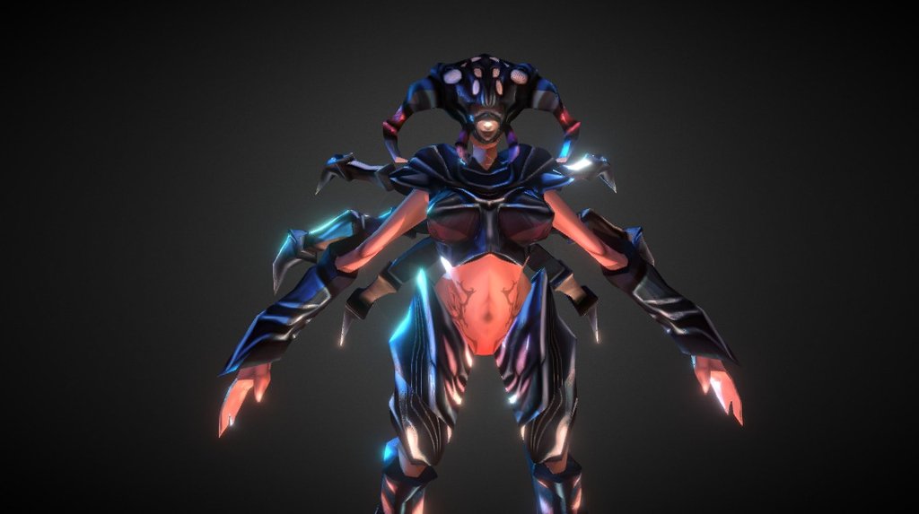 HoN Arachna HD - 3D model by CJXander [a31e64c] - Sketchfab