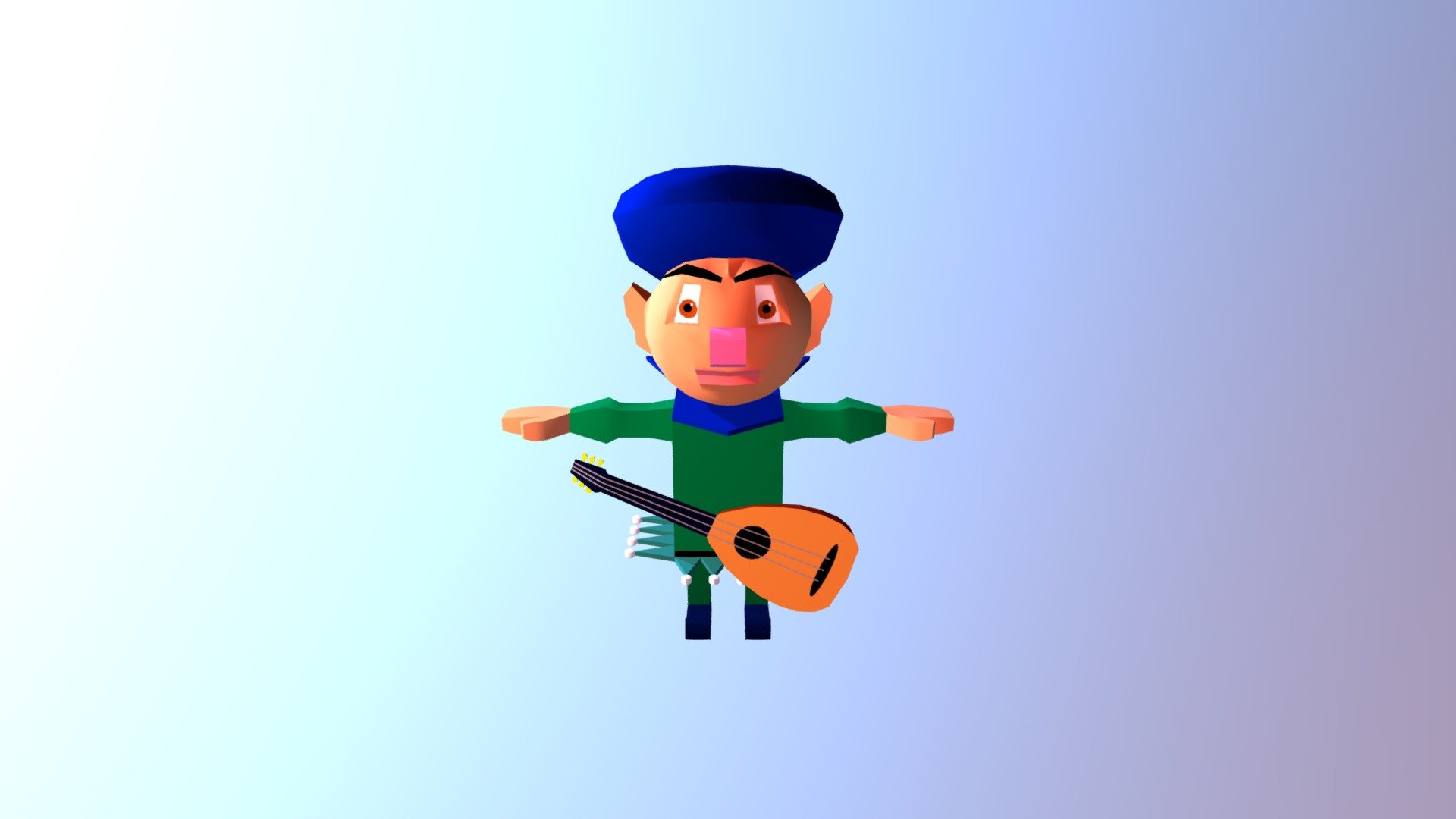 Bard - 3D model by polygonsummoner [a31e681] - Sketchfab