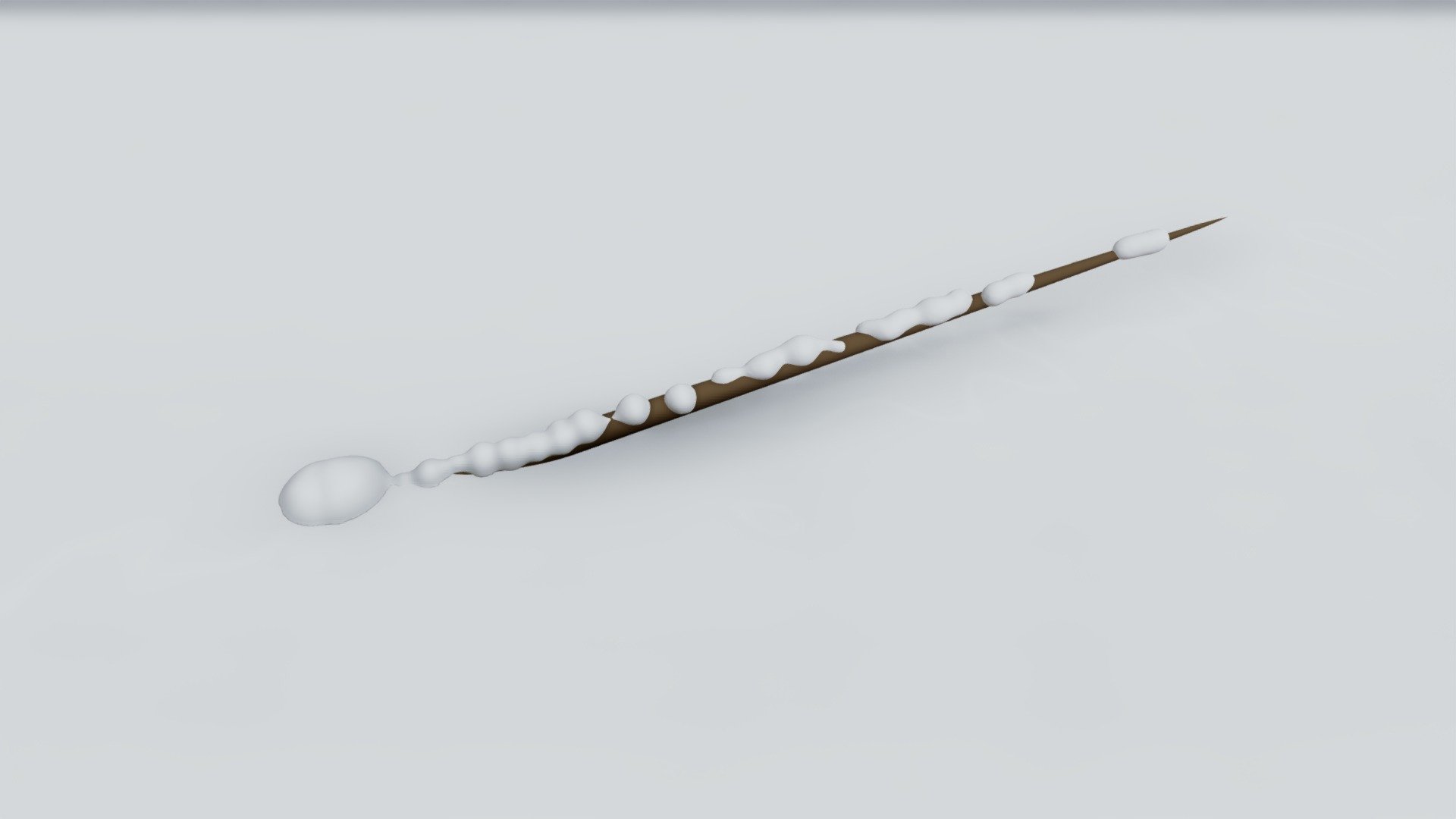 Cassie Crowe's Wand in the Snow - 3D model by Maggatron (@MaggaModels ...