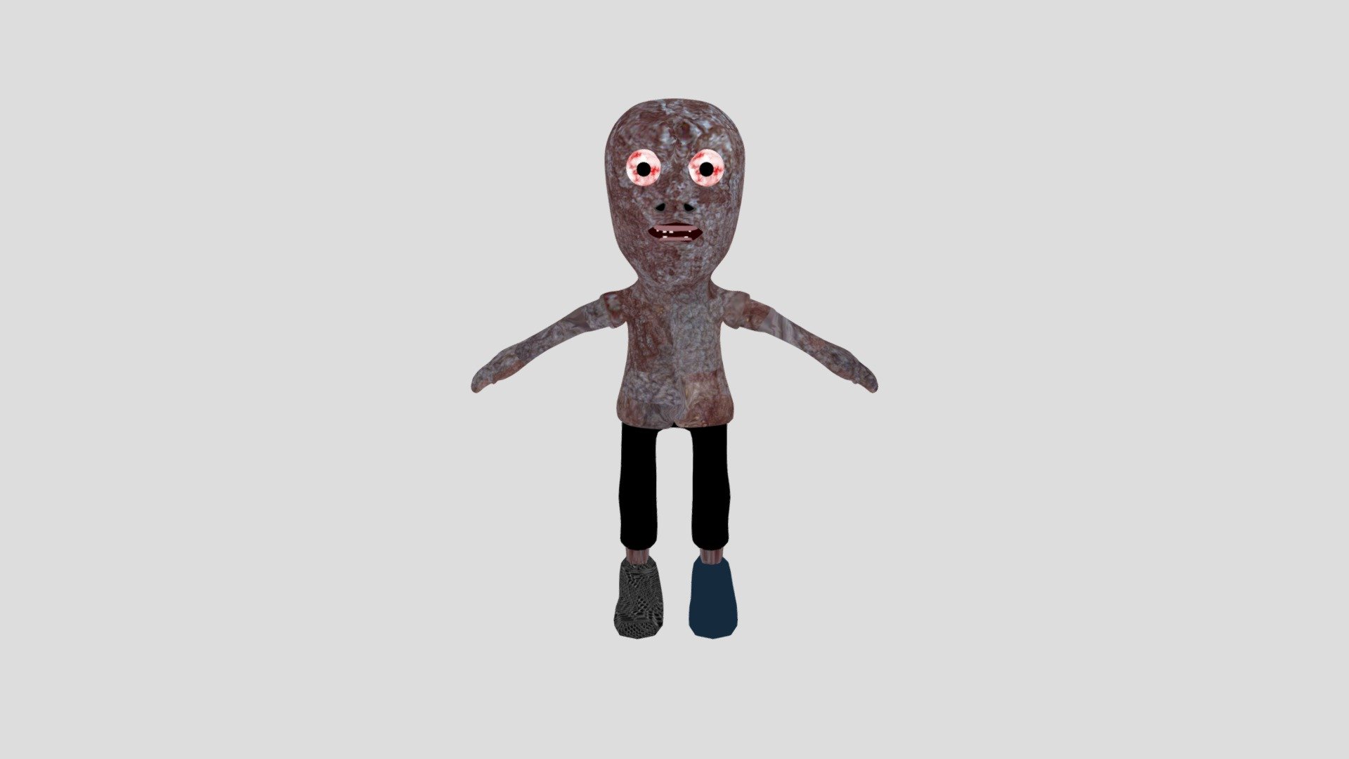 Zombie Model - 3D model by kareem20 [a31fe8d] - Sketchfab