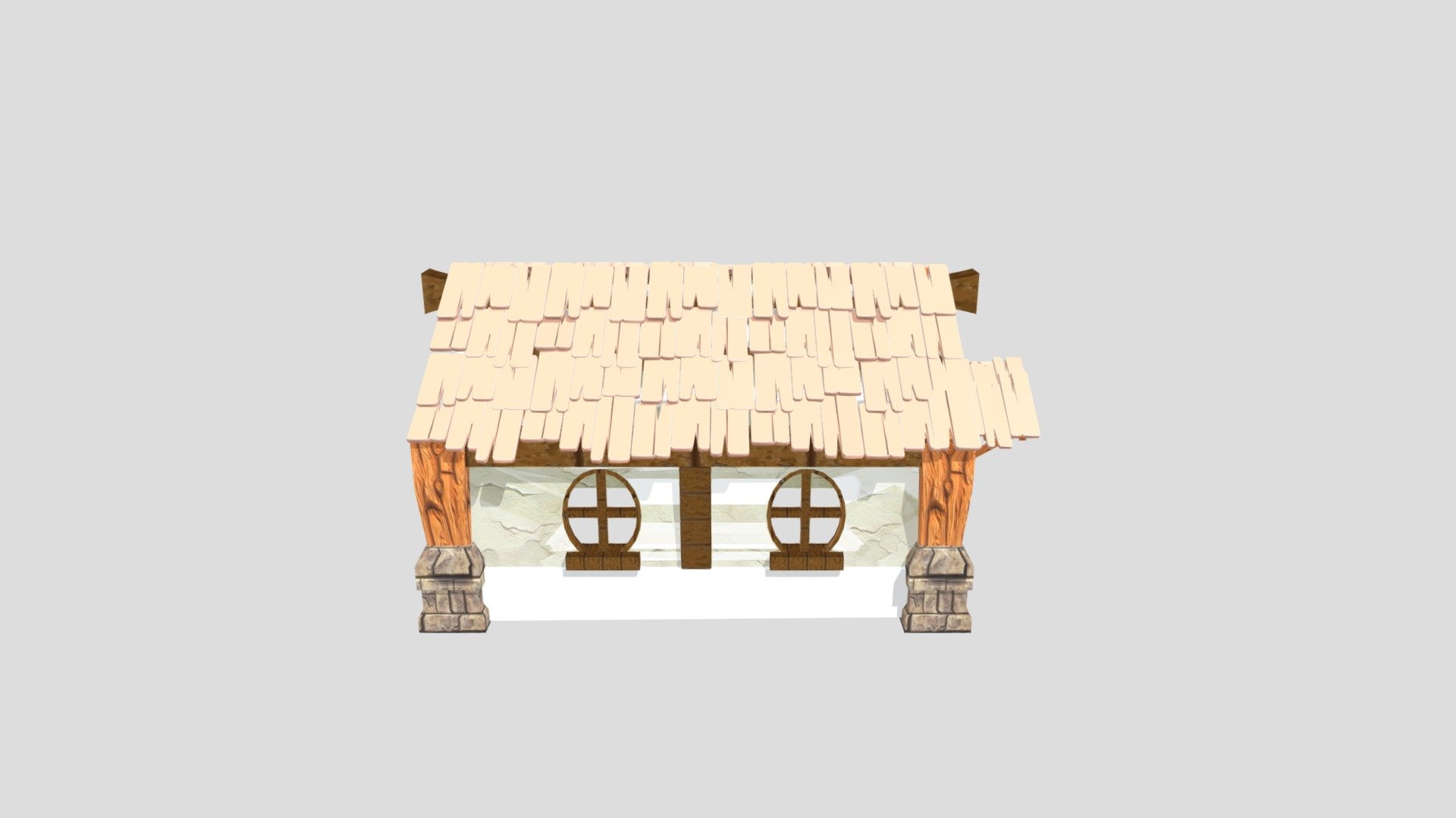HOUSE 0016 - 3D model by mattheohinssen [a320fca] - Sketchfab