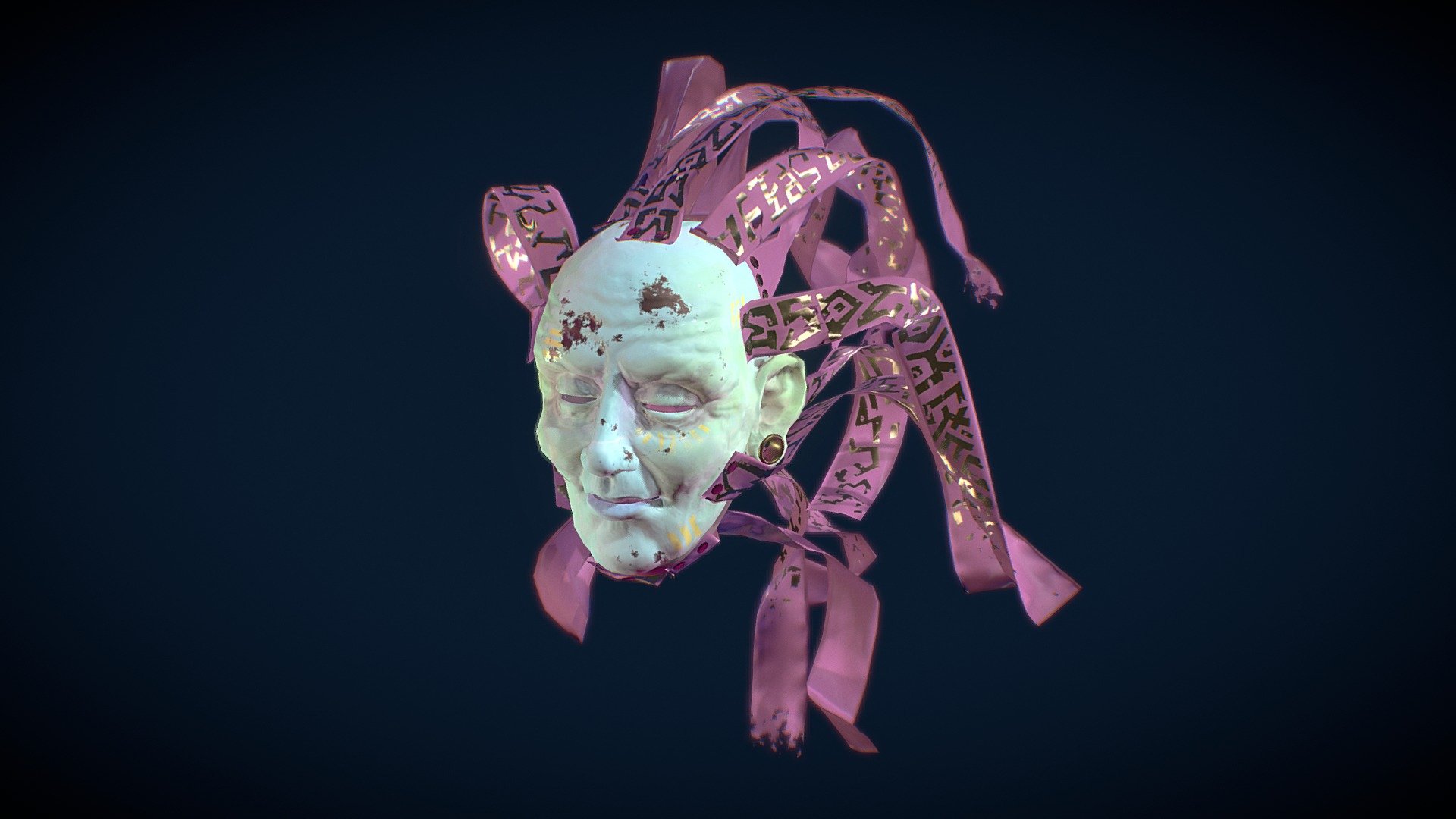 Floating Mask Spirit - 3D model by Marcelo Segovia (@marcelolo ...
