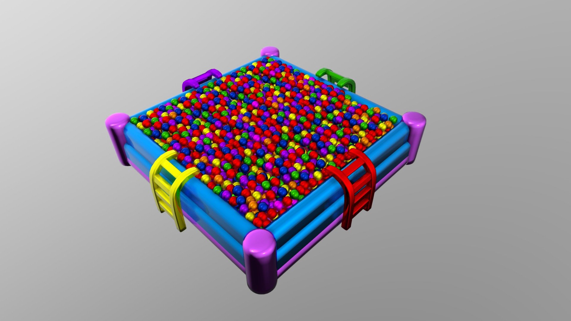 Deluxe Ballpit - Download Free 3D model by skylajade69 [a324166 ...