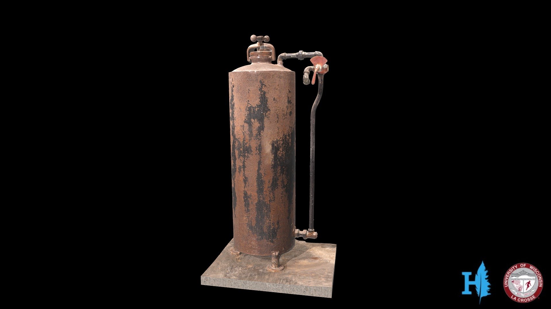Early Water Softener, Hixon House, Wisconsin - 3D model by La Crosse ...