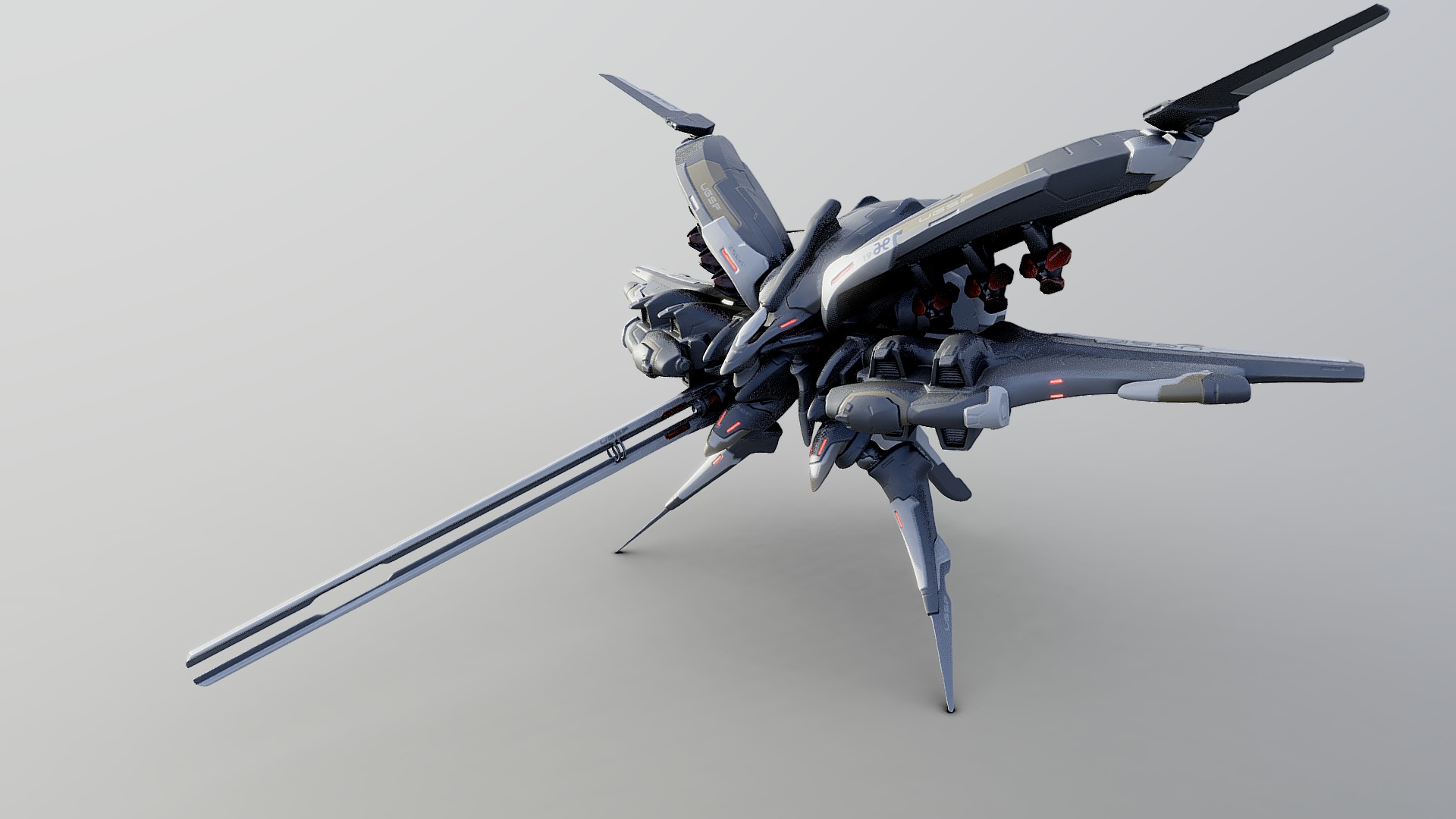 UGSF GEO-FRAME ALPHA19 - 3D model by asaito [a326ebf] - Sketchfab
