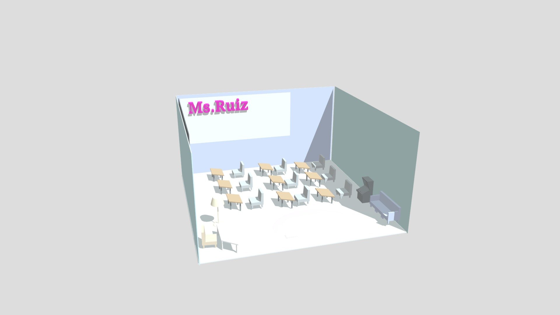 AR Classroom - Download Free 3D model by ethompson1 [a3289e4] - Sketchfab