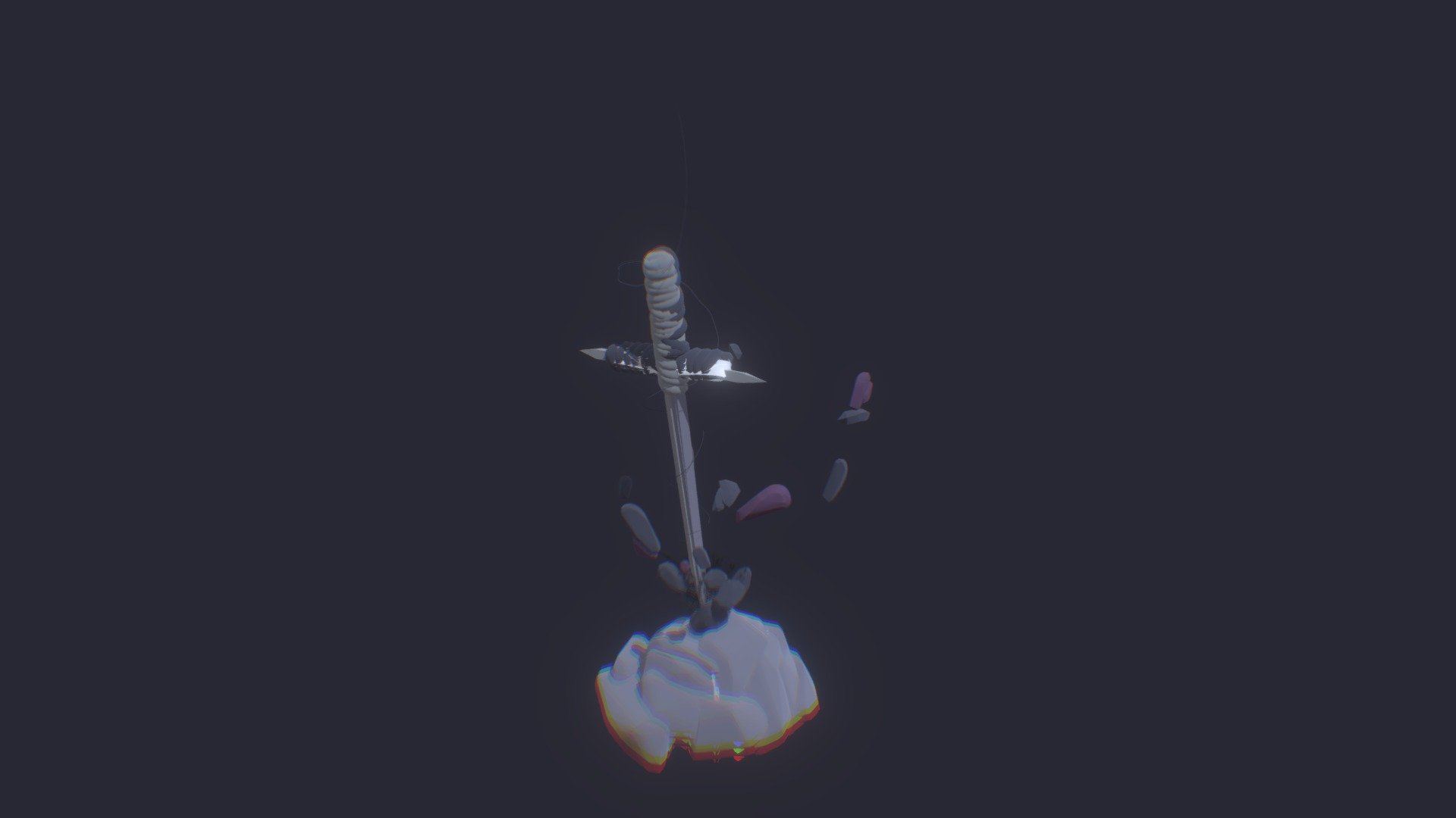 Sword in Stone - Download Free 3D model by QuamATron [a329ca9] - Sketchfab