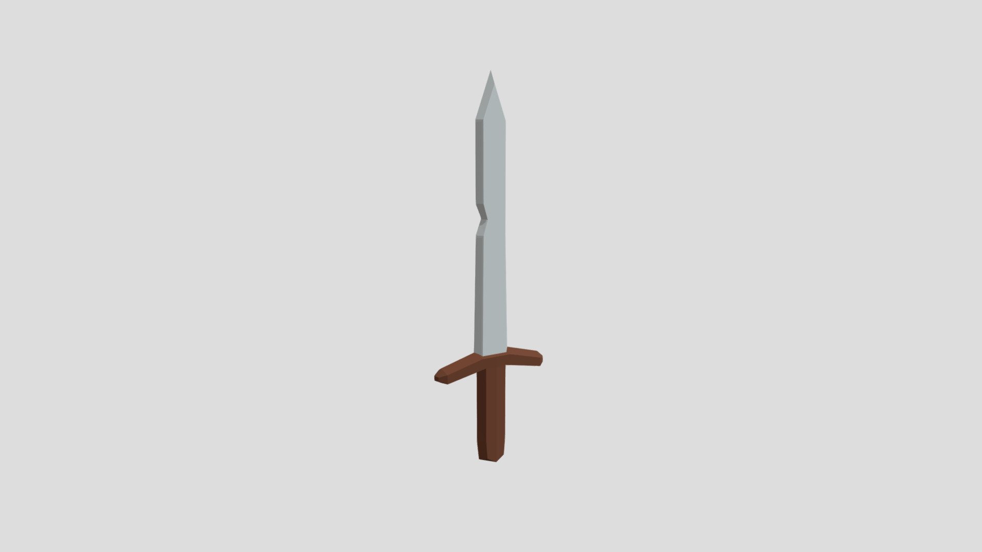 Low poly sword - Download Free 3D model by Xilixcz [a32abf9] - Sketchfab