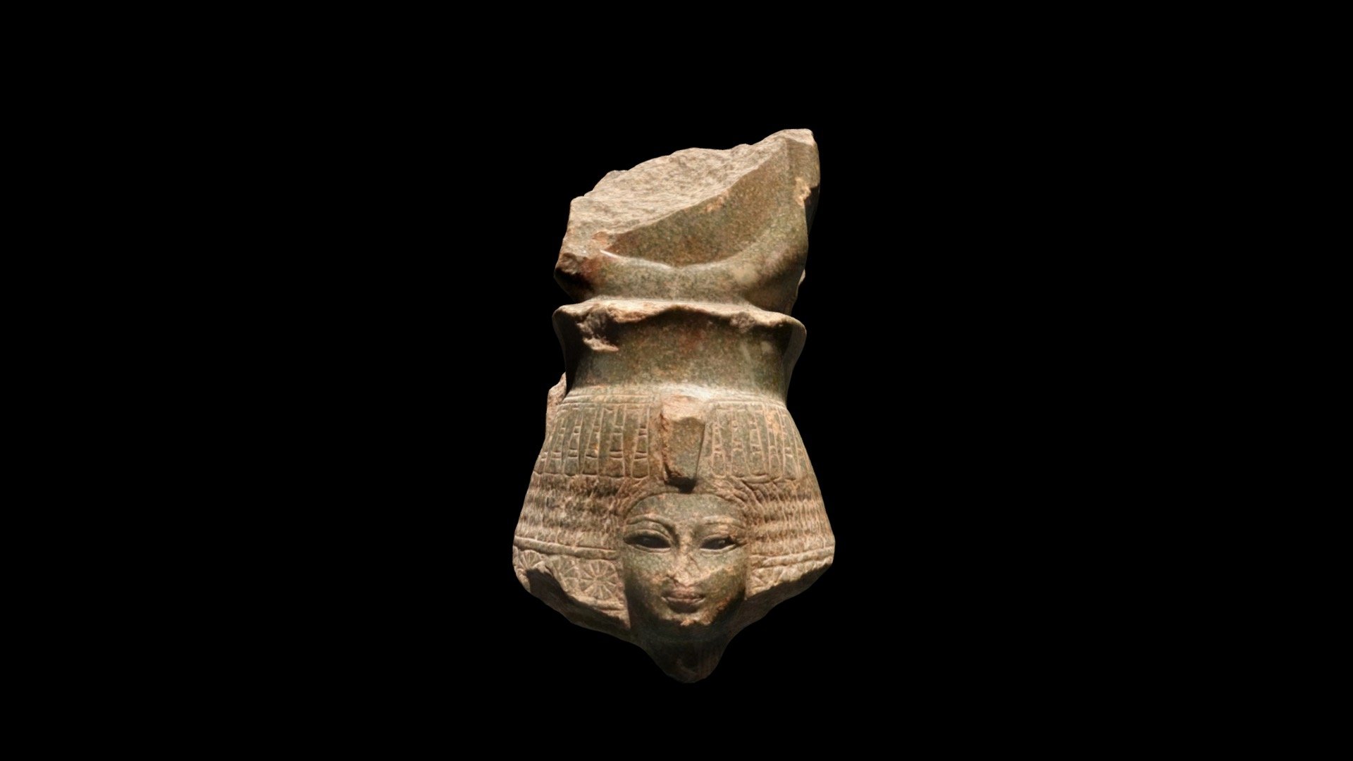 Head of Queen Tiye - Download Free 3D model by pmanuelian [a32b591 ...