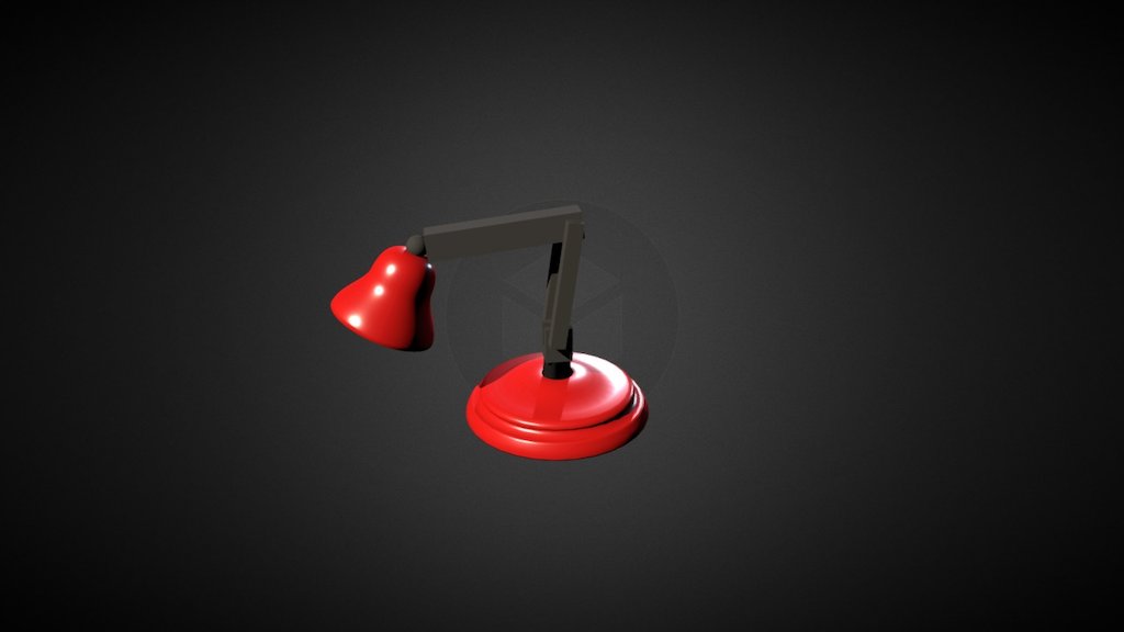Animated Lamp - 3D model by zmage [a32b689] - Sketchfab