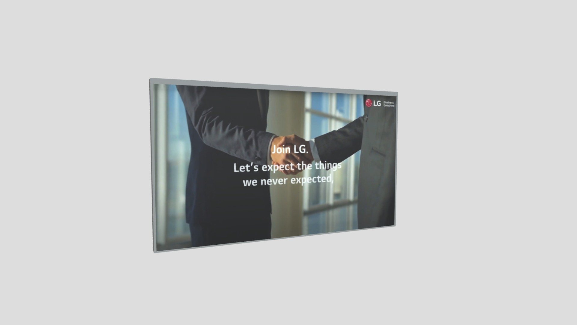 LG 130in LED Screen - 3D model by lgelectronics [a32c571] - Sketchfab