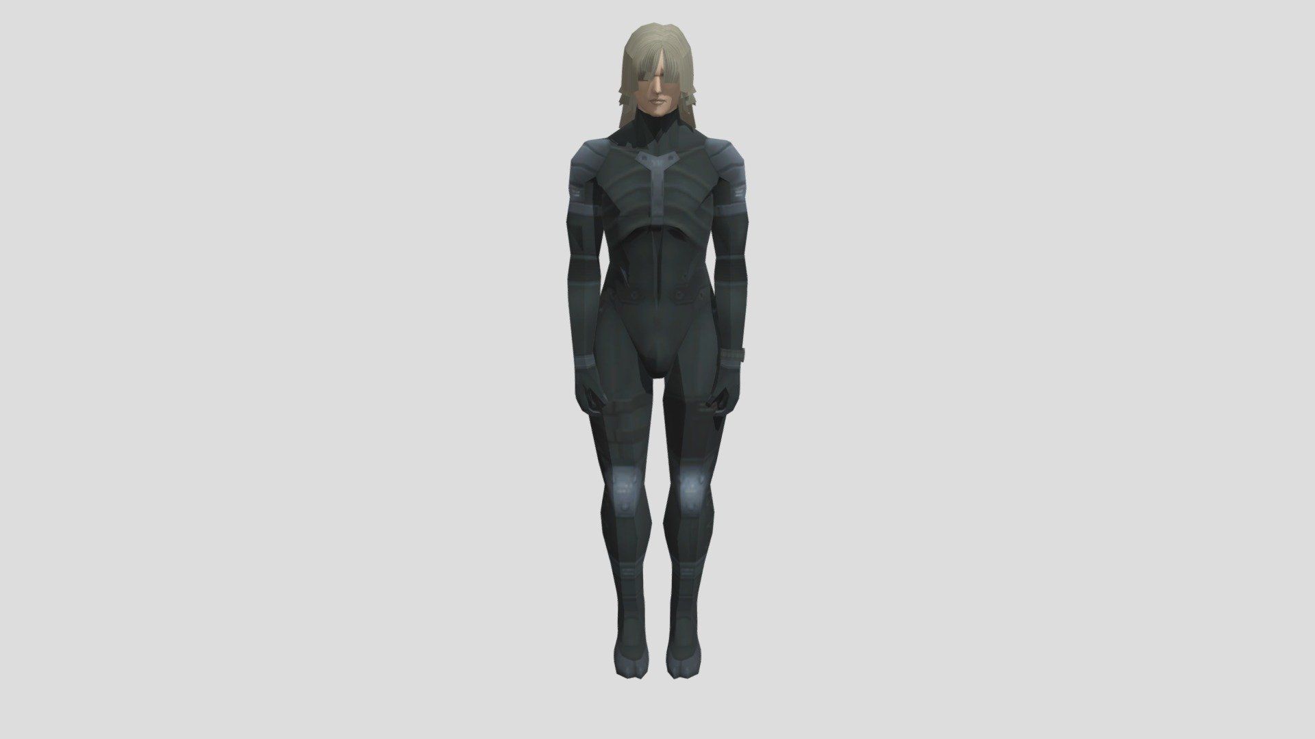 [Metal Gear Solid 2] Jack/Raiden - Download Free 3D model by ...