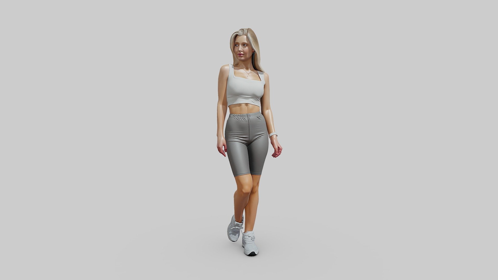 AI GIRL - 3D model by TRADITIONAL [a32d083] - Sketchfab