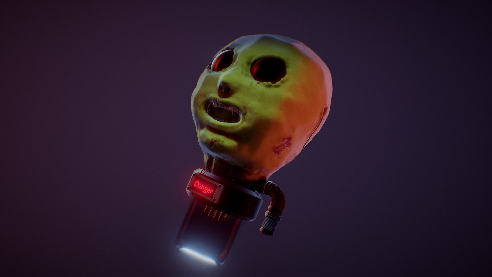 Head in distress - 3D model by dobbelE (@Kargarok) [a32d868] - Sketchfab