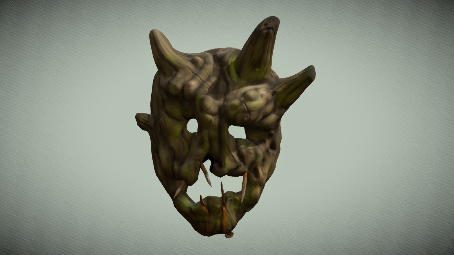 Wooden Mask - Download Free 3D model by BillieBones [a32f682] - Sketchfab