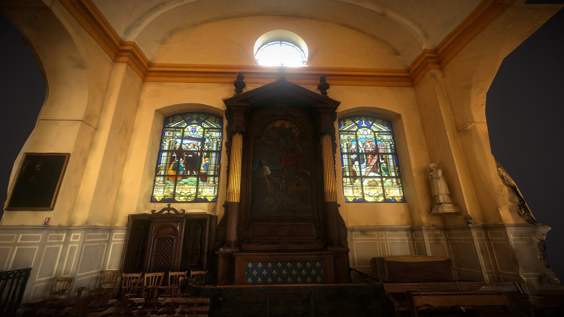 saint vigor autel - 3D model by remib74 [a33145e] - Sketchfab