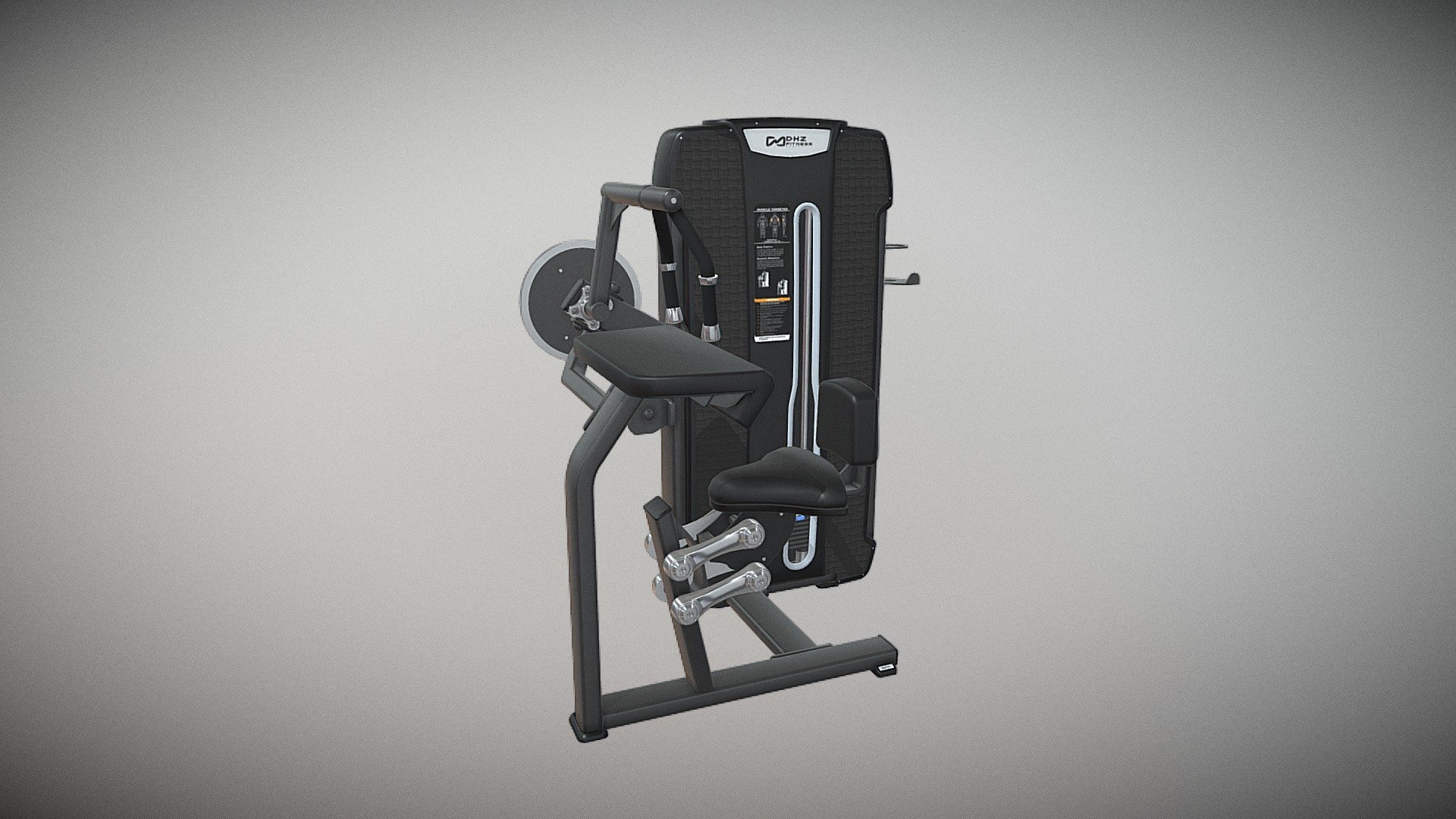 SEATED TRICEP-FLAT - 3D model by supersport-fitness [a331b7d] - Sketchfab