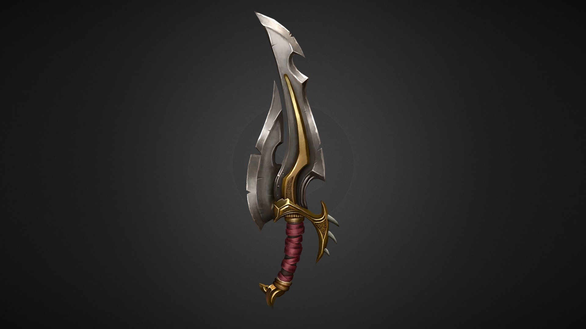 World of warcraft blade - Danny Beck reference - 3D model by Marcus ...