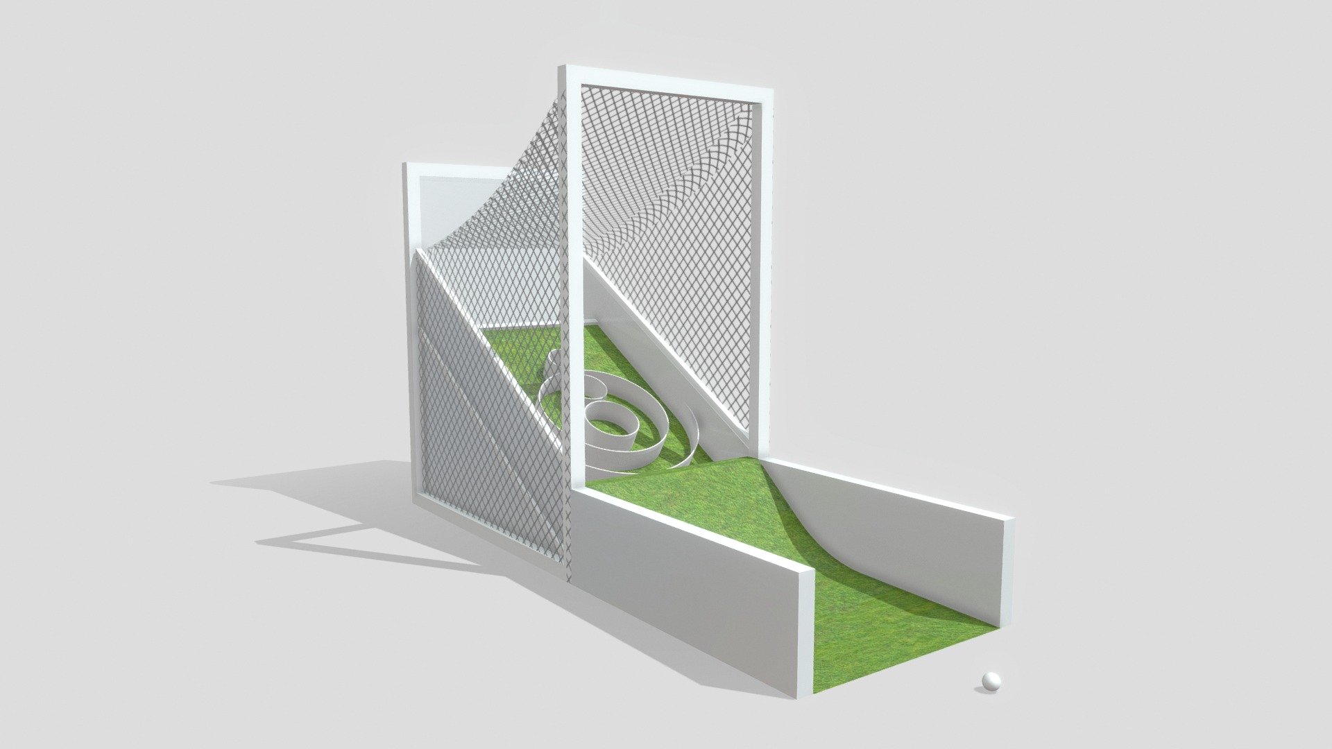 Golf Skeeball - Buy Royalty Free 3D model by CGBee (@cg.bee) [a3337ec] - Sketchfab Store