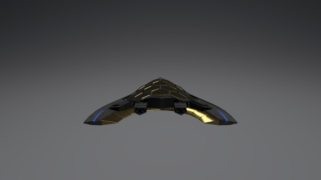 Space Hawk - 3D model by mihailbartosh [a333e6f] - Sketchfab