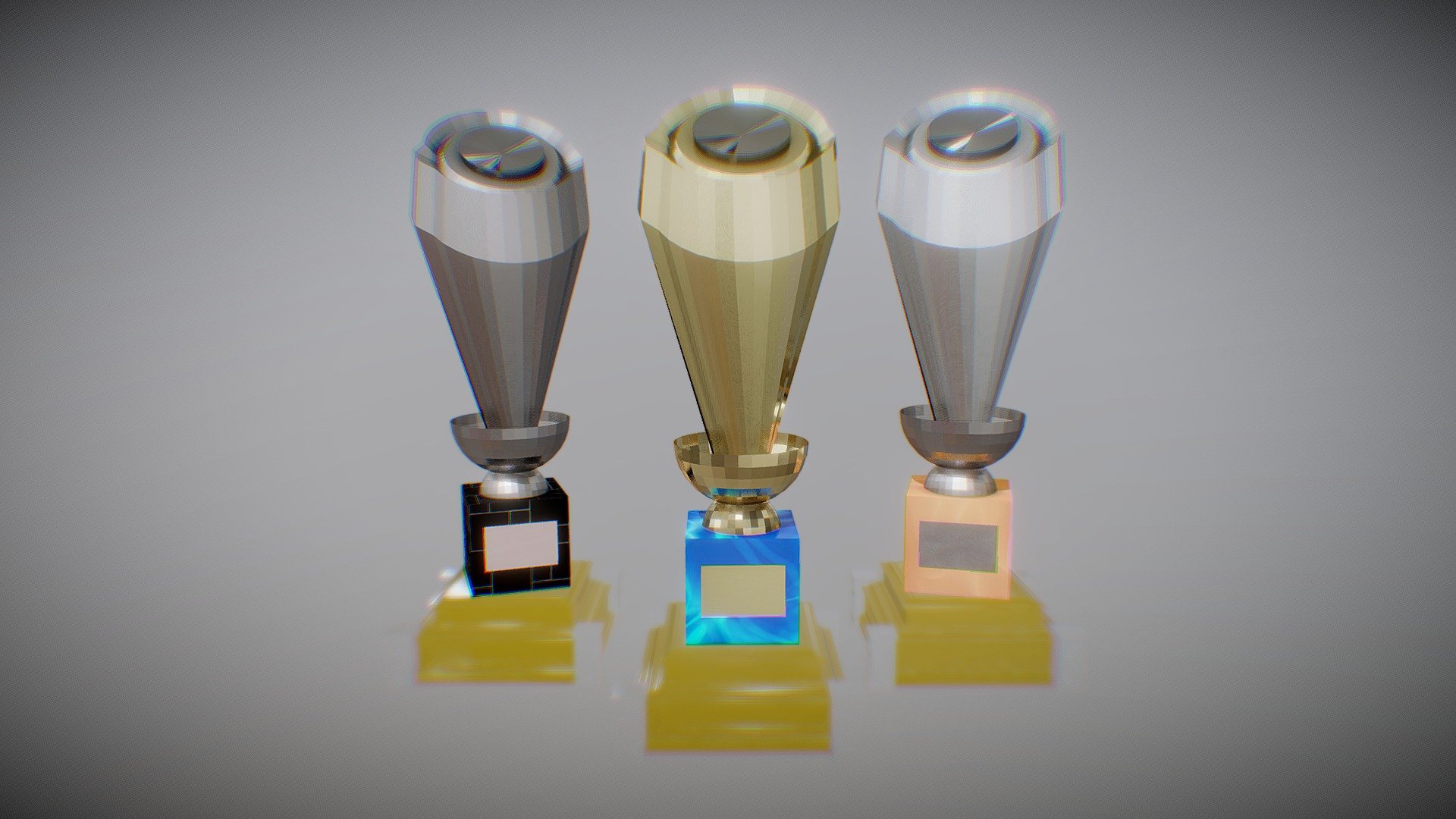 Trophies - Download Free 3D model by TurtleTeam111 (@Lukymas) [a33493a ...