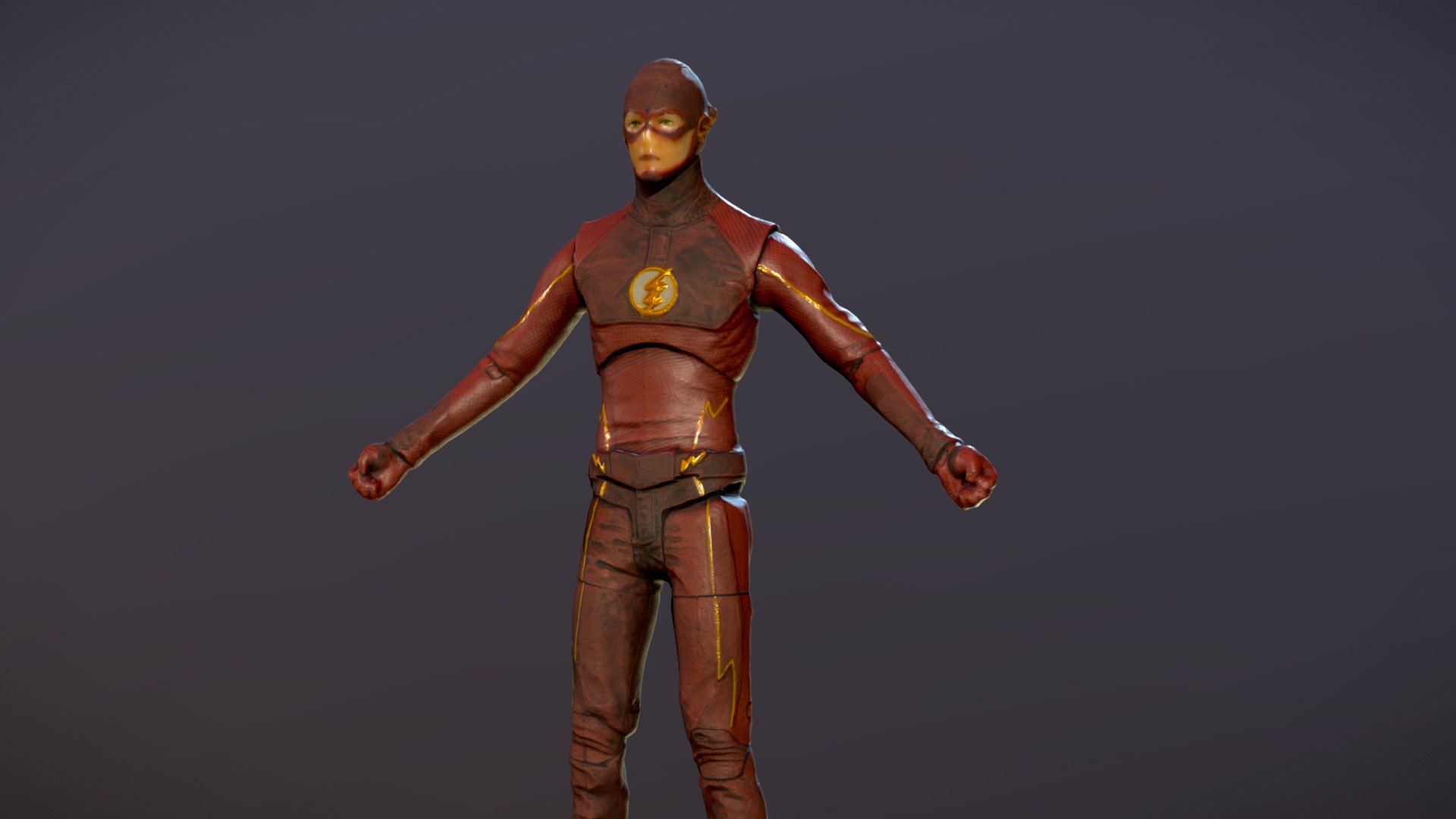 Flash action figure - Buy Royalty Free 3D model by omegadarling ...